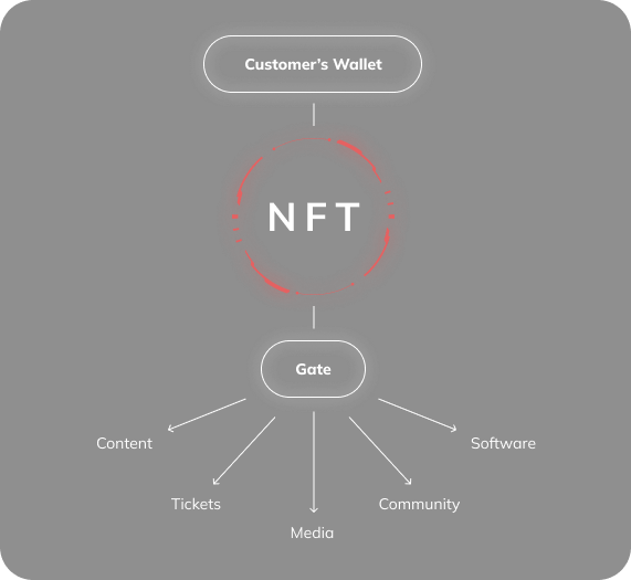 Token gating services for businesses and brands